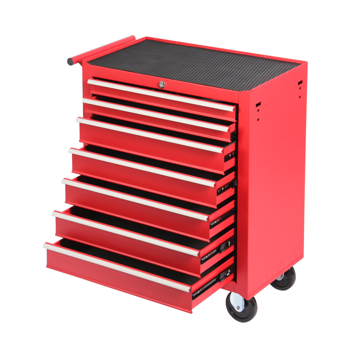 WFX Utility™ 7 Drawer Rolling Tool Chest, Lockable Tool Box with Lockable Wheels, Large Capacity ...